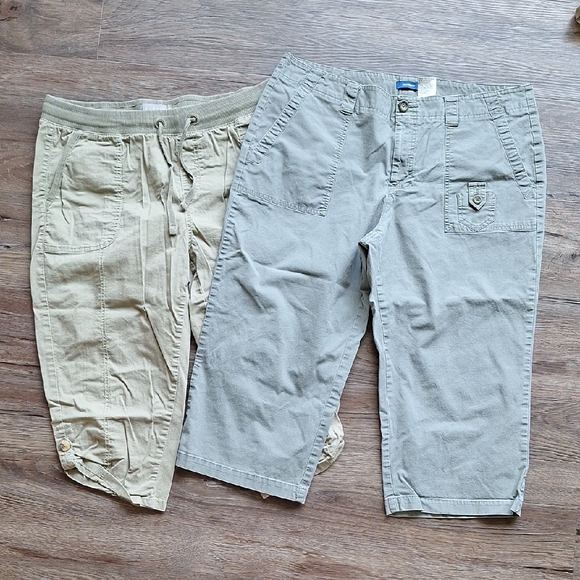 Dockers | Pants & Jumpsuits | Dockers Womens Capri Pant Lot Size Large ...